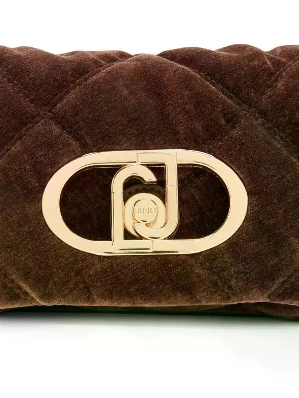 Liu Jo Small Lapuffy Quilted Cross Body Bag - Brown