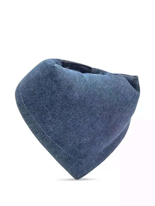 FEDERICO CINA Midi Denim Tortellino Tote Bag