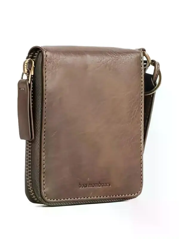 BEA MOMBAERS Zip-fastening Leather Wallet - Brown