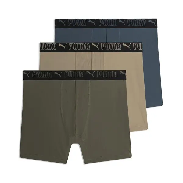 PUMA Training Boxers 3 Pack - Assorted Colours