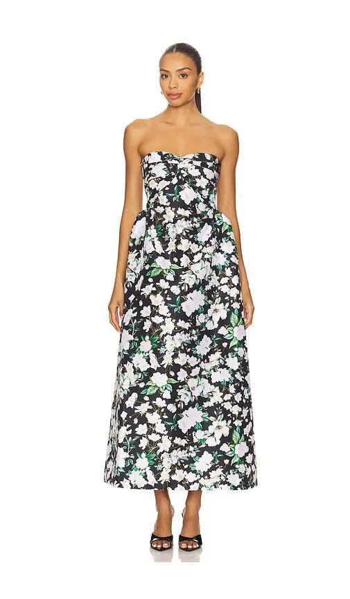 KIKA VARGAS Rose Dress