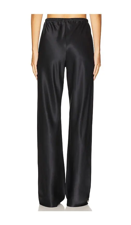 EAVES Loretta Silk Pants - Black