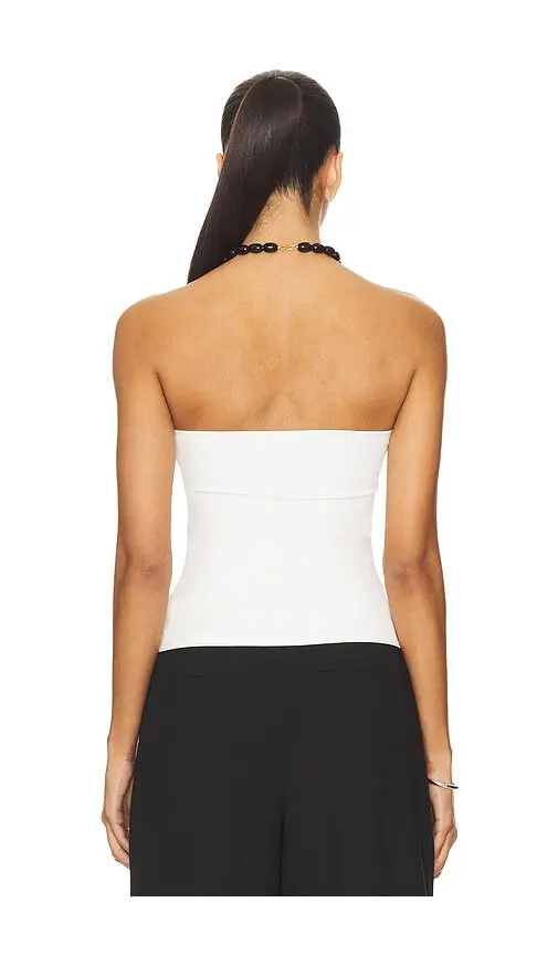 EAVES Bo Tube Top - White