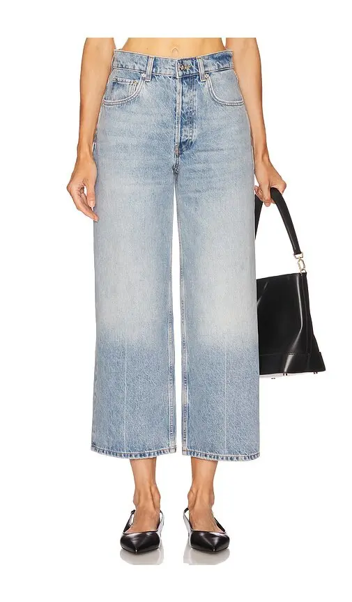 ANINE BING Heath Wide Leg Jeans