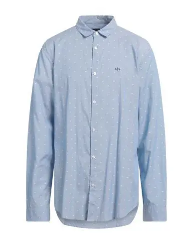 Armani Exchange Shirt Size Cotton - Blue