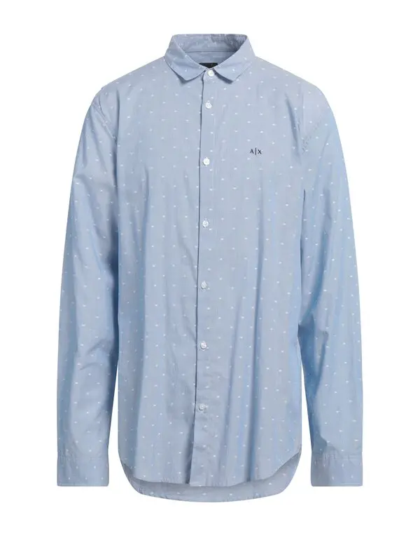 Armani Exchange Shirt Size Cotton - Blue