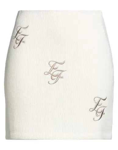 Elisabetta Franchi Mini Knitted Pencil Skirt - White