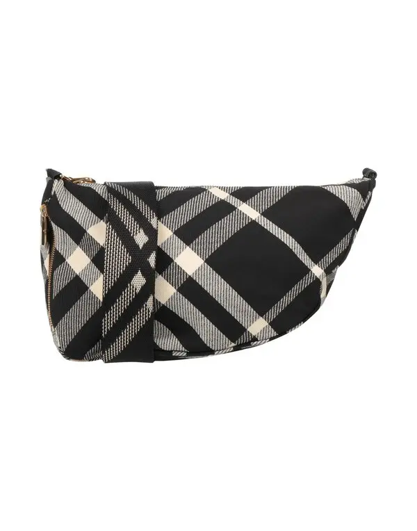 Burberry Cross-body Bag With Signature Print - Black