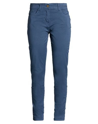 AERONAUTICA MILITARE Cotton-elastane Twill Pants - Navy