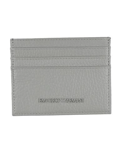 Emporio Armani Cardholder Calfskin - Grey