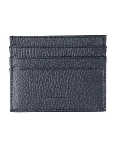 Emporio Armani Cardholder Calfskin - Navy
