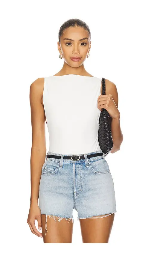 EAVES Rian Bodysuit - White