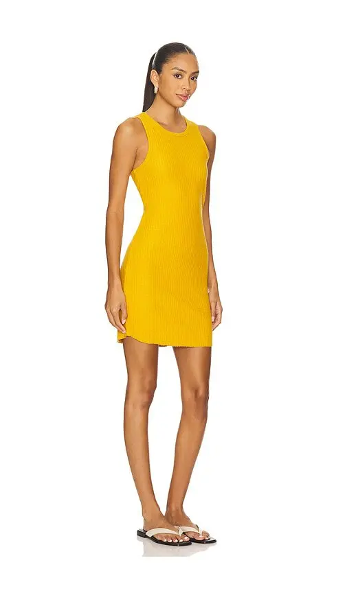 BOBI Ribbed Jersey Dress