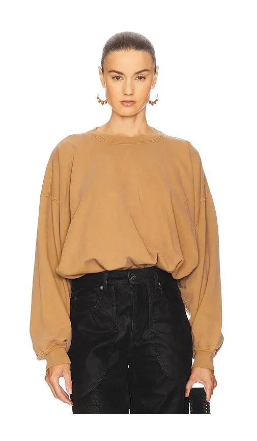 Isabel Marant Sauria Sweatshirt - Caramel