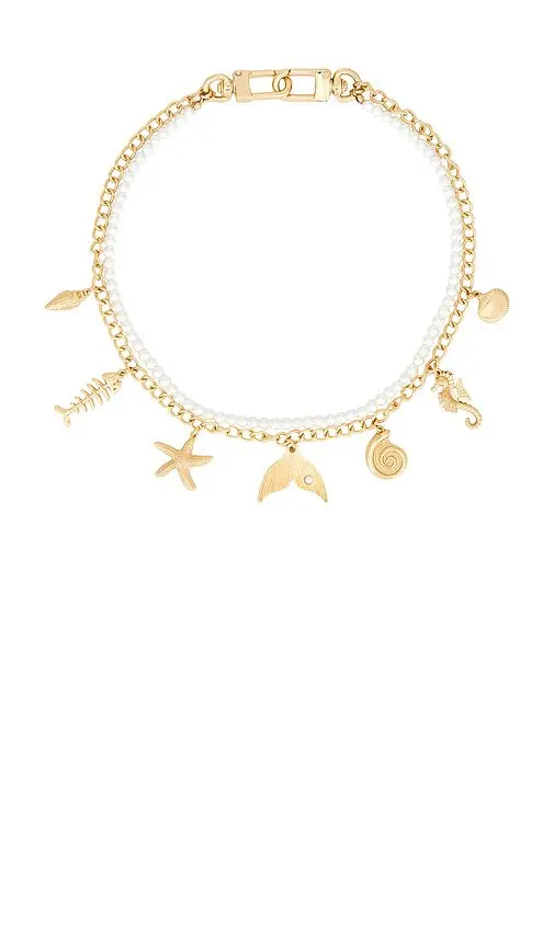 LOVERS AND FRIENDS Nellie Layered Necklace - Gold