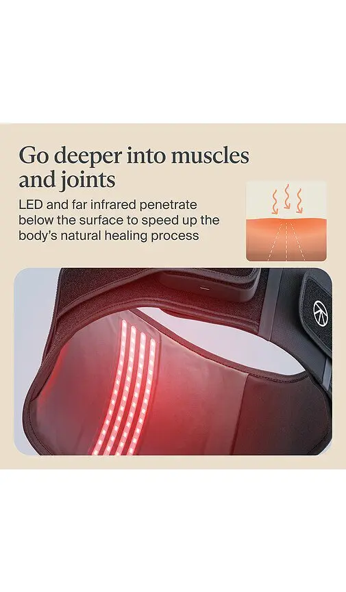 THERABODY Thermback Heat, Vibration & Led Wrap