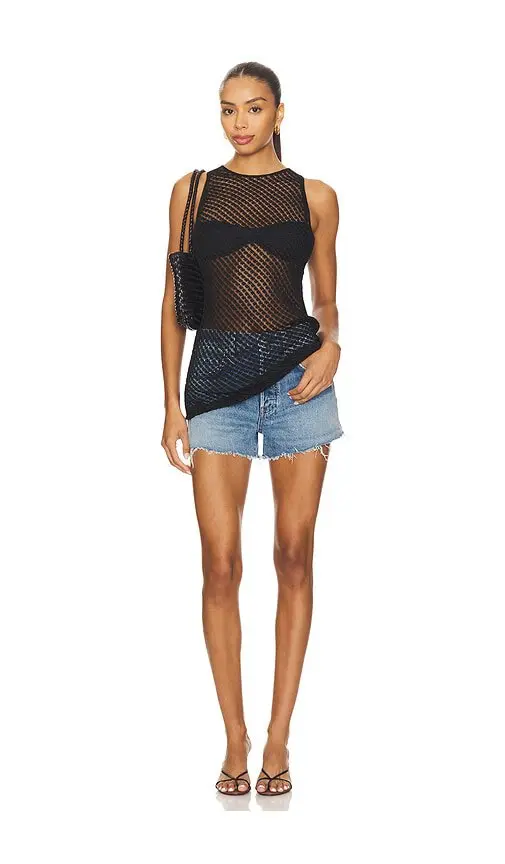 EAVES X Coco Calder Crochet Tank