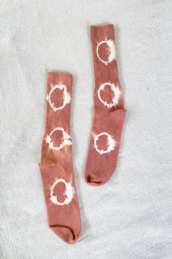 LAYLI DYES HARD Hand-dyed Cotton Crew Socks