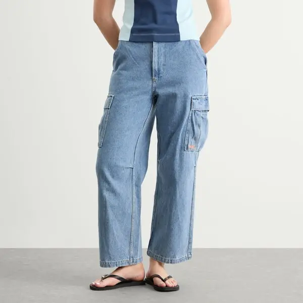 SUNDAYFRUITMARKET Sun Denim Cargo Pants
