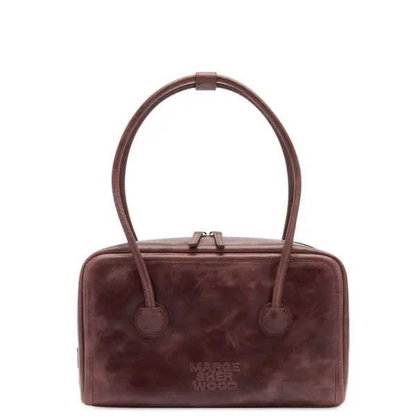 MARGESHERWOOD Soft Boston Bag - Wine