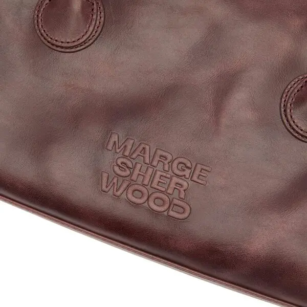 MARGESHERWOOD Soft Boston Bag - Wine