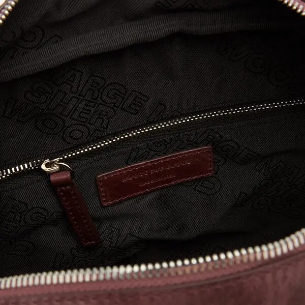 MARGESHERWOOD Soft Boston Bag - Wine