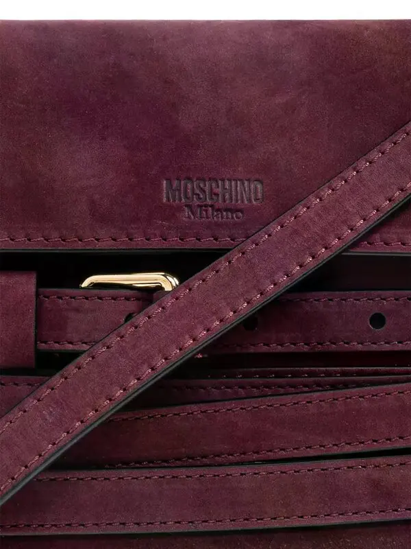 Moschino Belted Crossbody Bag