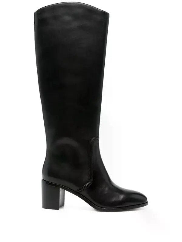 Ralph Lauren 60mm Leather Knee Boots