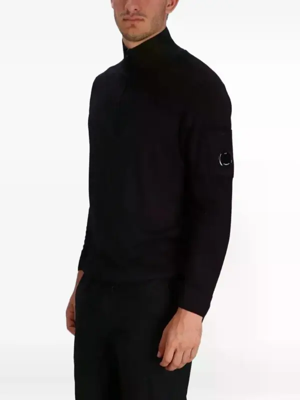 C.P. COMPANY Half-zip Wool Sweater