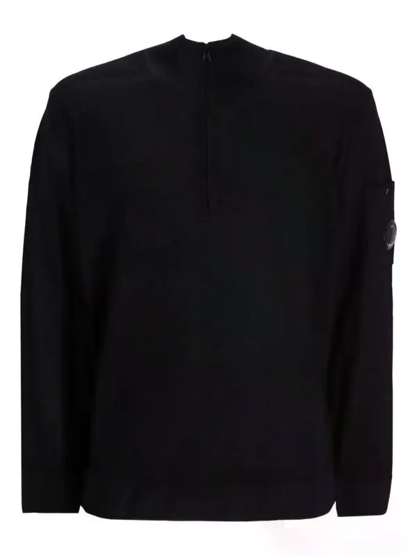 C.P. COMPANY Half-zip Wool Sweater