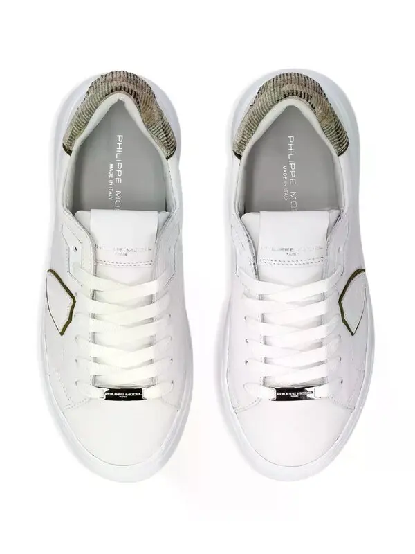Philippe Model Temple Low Sneakers - White