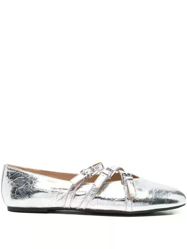 Michael Kors Buckle-strap Ballet Flats