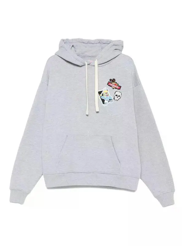 CHARLES JEFFREY Barbarian-patch Hoodie