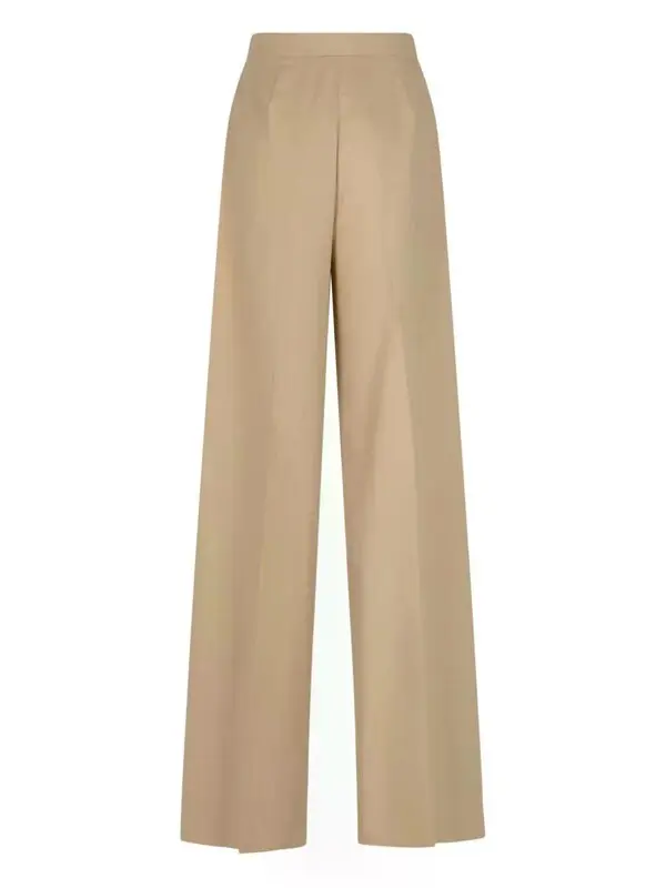 Max Mara Cotton High-waist Trousers