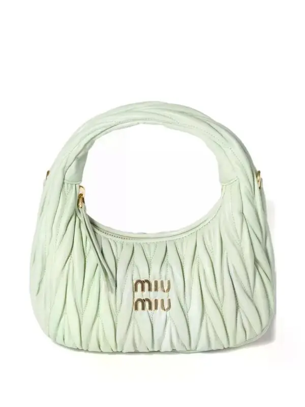 Miu Miu Small Wander Leather Shoulder Bag