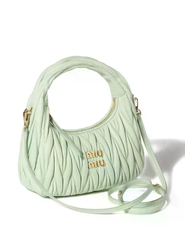 Miu Miu Small Wander Leather Shoulder Bag