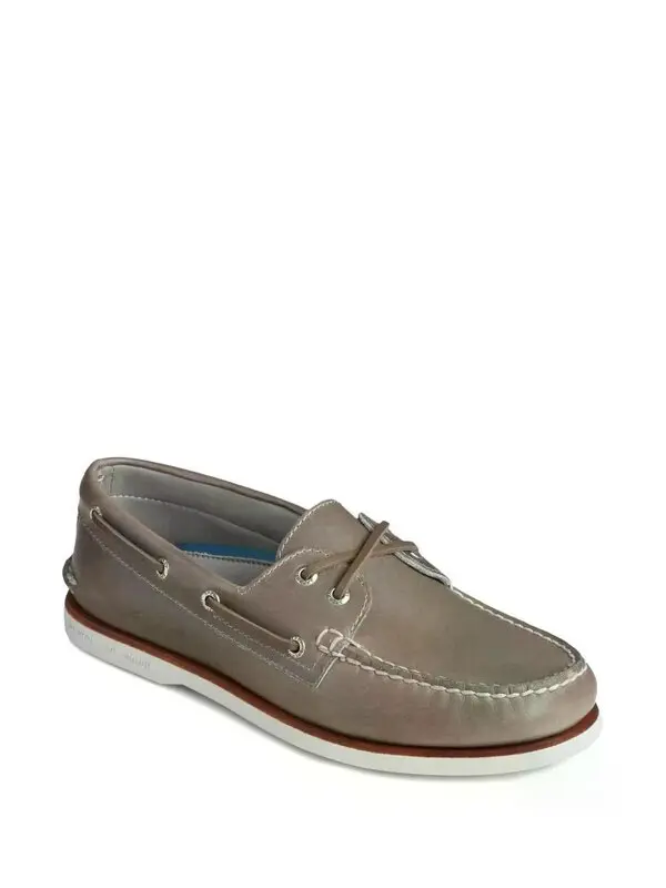 Sperry Leather Boat Shoes - Grey