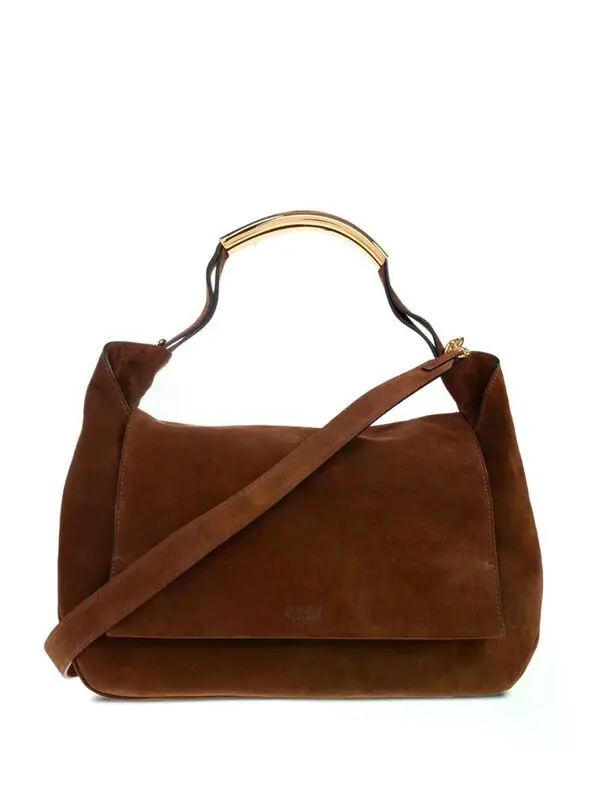 Moschino Handle Detail Crossbody Bag - Brown