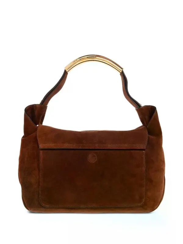Moschino Handle Detail Crossbody Bag - Brown