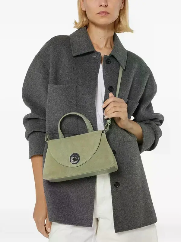 COCCINELLE Nikla Suede Tote - Green