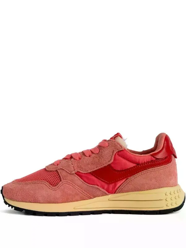 AUTRY Suede-mesh Low Top Sneakers