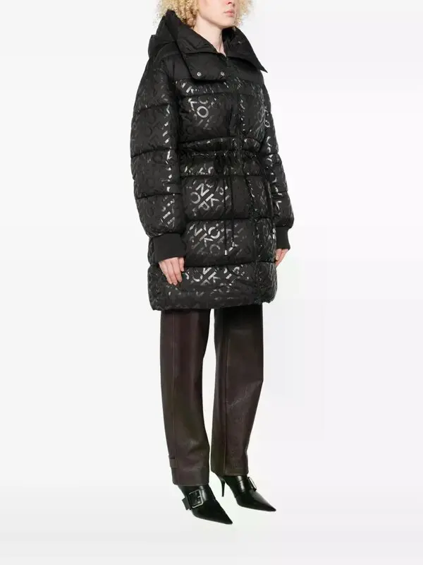 Pinko Logo-print Puffer Coat