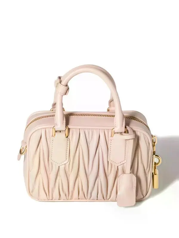 Miu Miu Mini Arcadie Matelassé Leather Bag