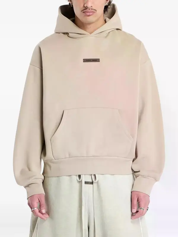 Fear Of God Logo-plaque Pouch-pocket Hoodie