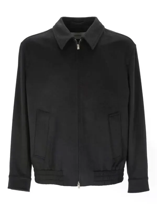 LARDINI Zip-fastening Jacket - Black