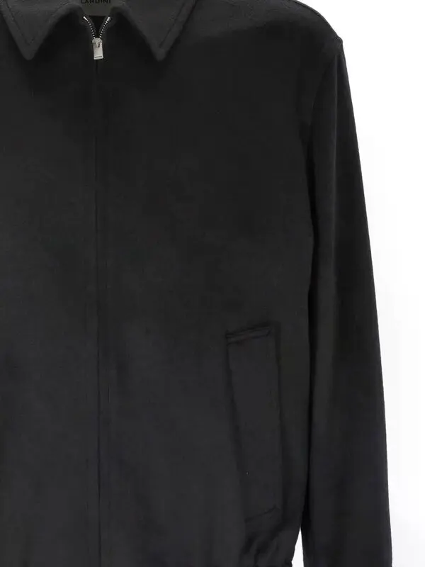 LARDINI Zip-fastening Jacket - Black