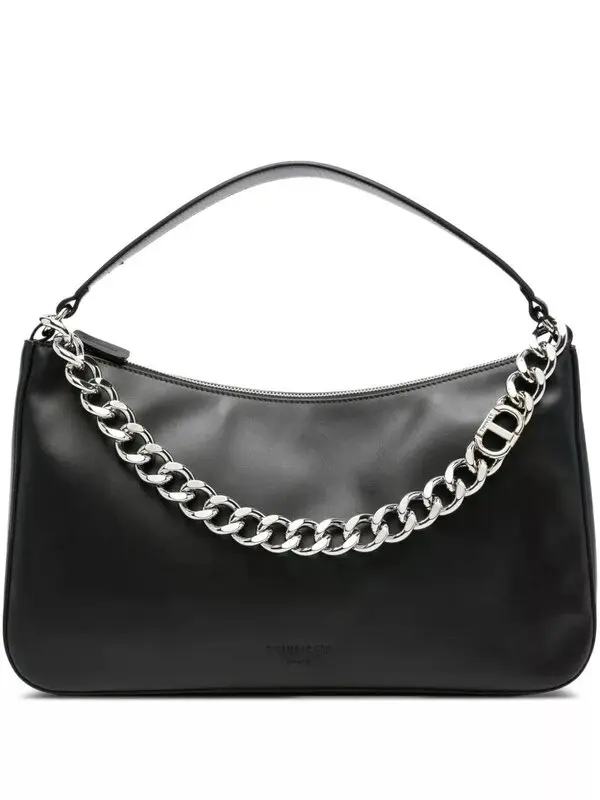 TWINSET Medium Liliane Shoulder Bag - Black