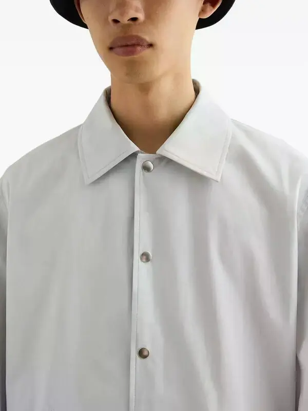 JIL SANDER Logo-print Jacket - Grey