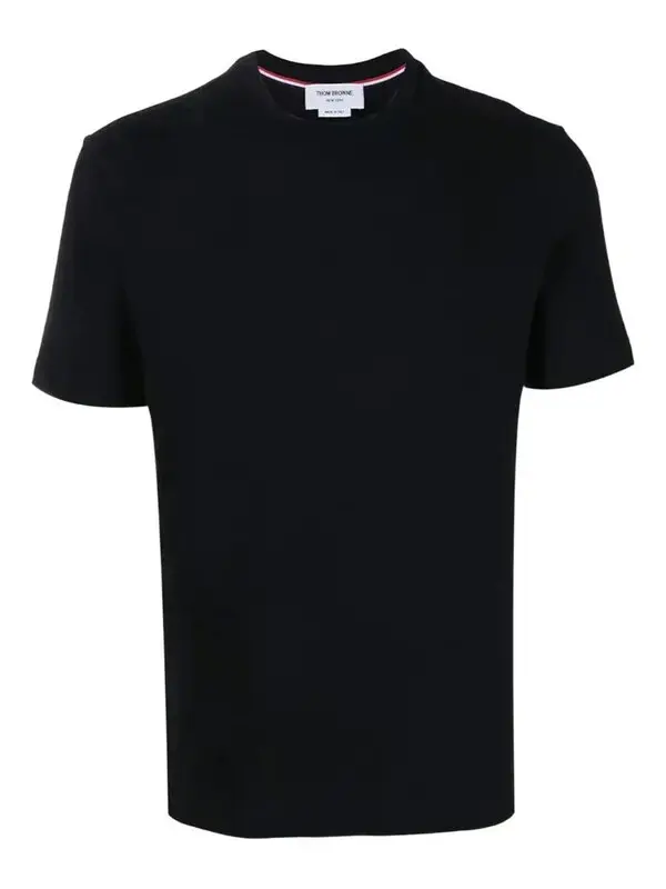 Thom Browne Classic Pique 4-bar Piquet T-shirt