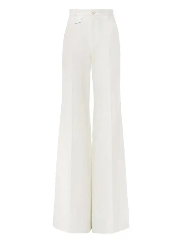 Chloé High-waisted Flared Trousers